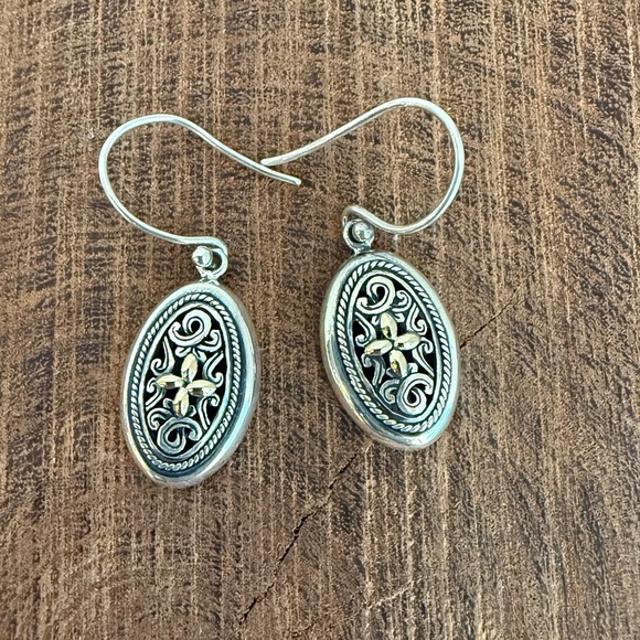 Samuel B. | Jewelry | Samuel B Sterling Silver 8k Filigree Dangle ...